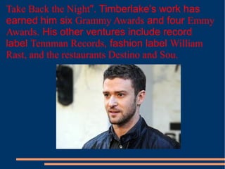 Justin timberlake | ODP