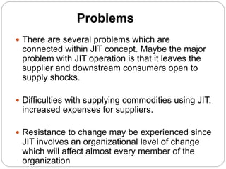 Just in time | PPTX | Mechanical and Industrial Engineering Industry ...