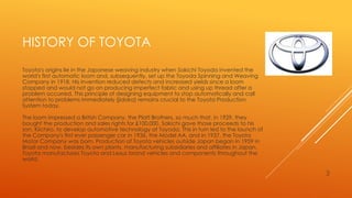 Just in time inventory control toyota | PPTX