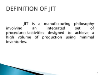 Just in time (jit) | PPTX