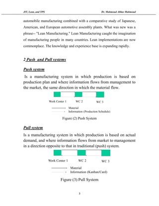 Just in time (jit), lean, and toyota production system (tps) | PDF