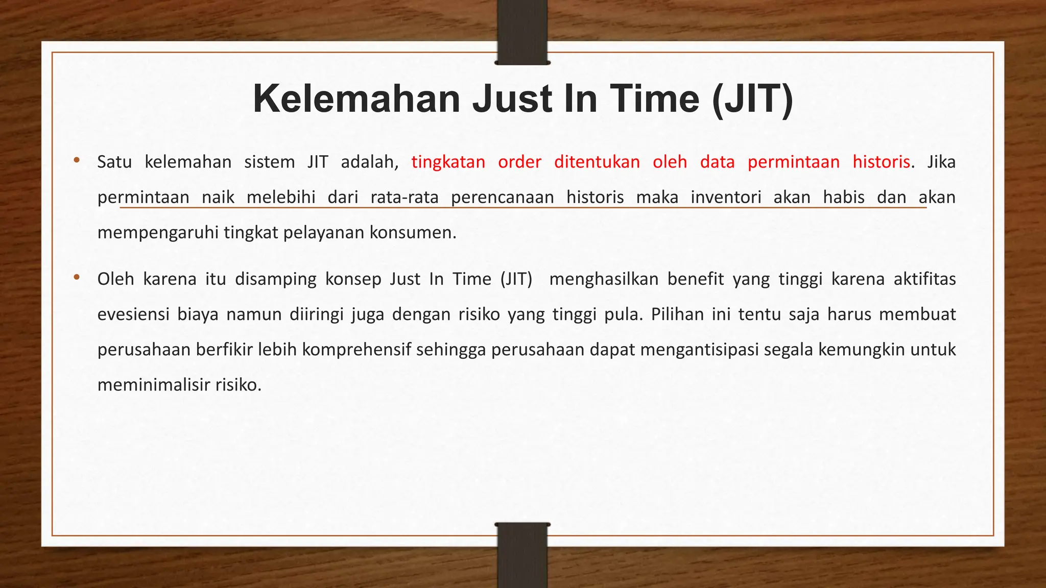JUST IN TIME (JIT) STRATEGI TUGAS KELOMPOK 10.pptx