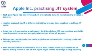 Just in time (APPLE) | PPTX