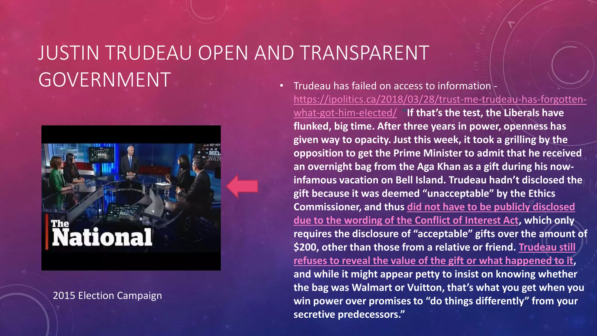 Success or Failure| Justin Trudeau and the Liberals Governance Model | PPTX