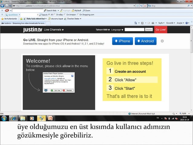 Justin Tv Tahsin Ceit 418 | PPT