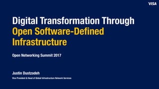 Digital Transformation through Open Software Defined Infrastructure ...