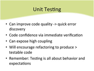 Just Mock It - Mocks and Stubs | PDF