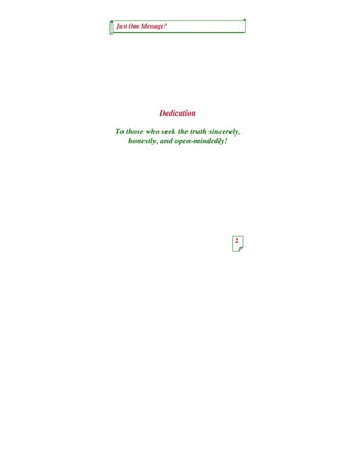 Just one message | PDF