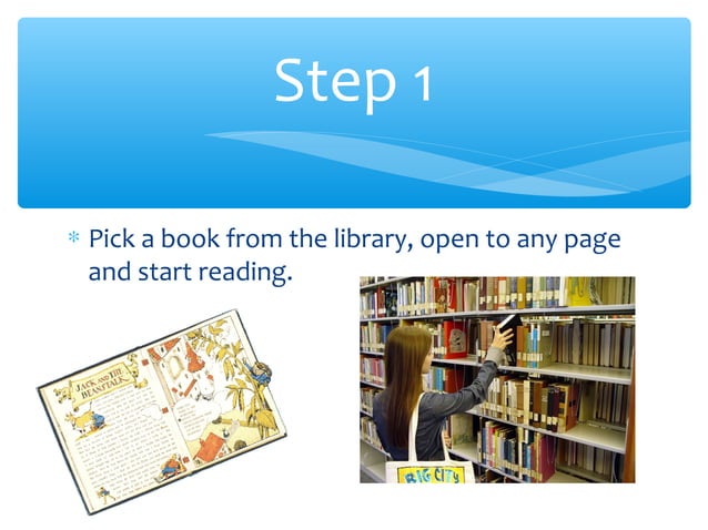 Just Right Books | PPT