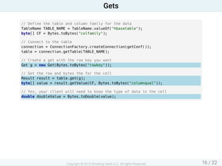 Apache HBase - Just the Basics | PDF