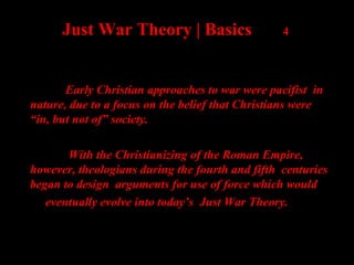 Just war | PPT
