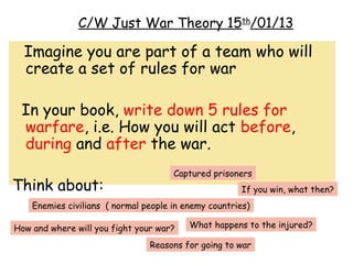Just war theory | PPT | Death, Injury, or Military Conflict | Sensitive ...