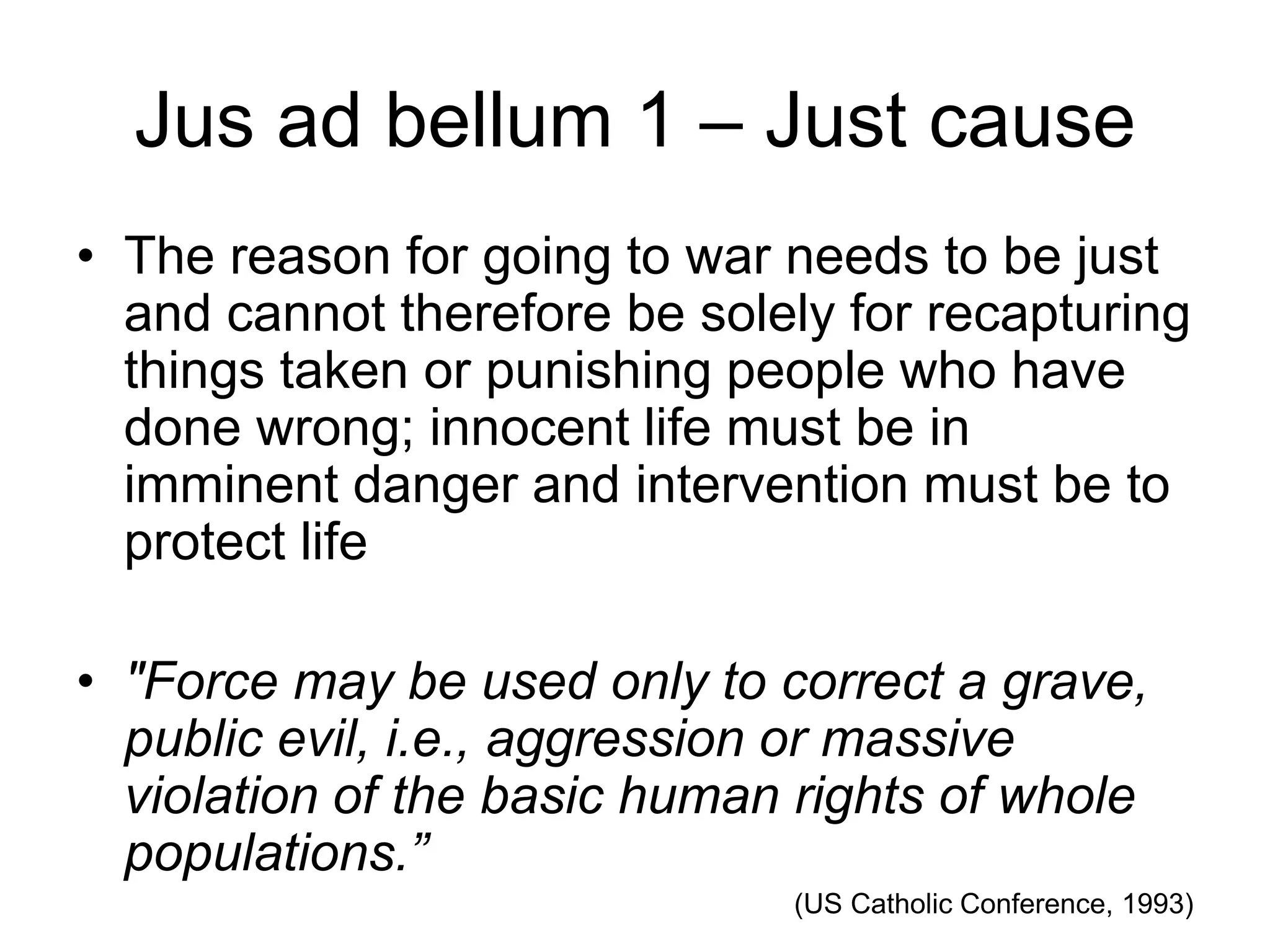 Just war theory | PPTX