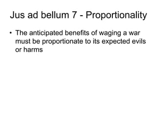 Just war theory | PPTX