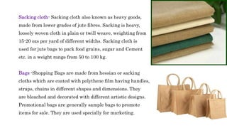 Jute: The golden fibre | PPTX