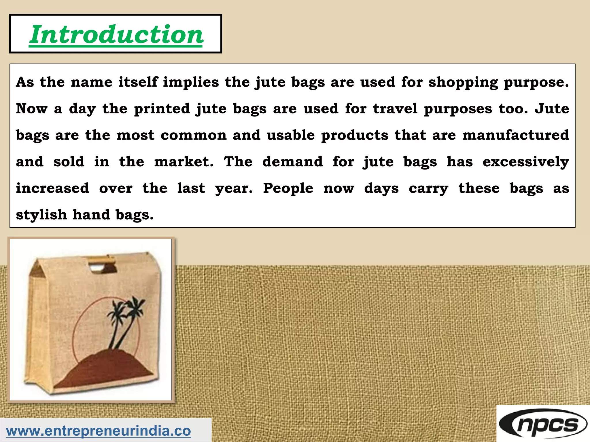 Jute Bags Manufacturing Business.pdf