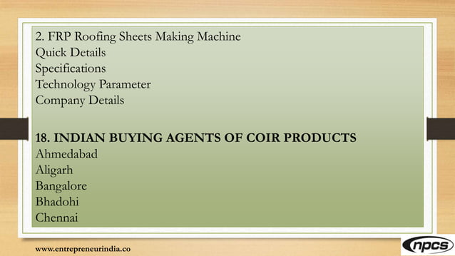 Jute and Coir Products with Cultivation and Processing | PPT