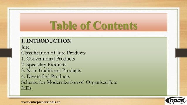 Jute and Coir Products with Cultivation and Processing | PPT