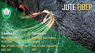 Jute Fiber | PPTX