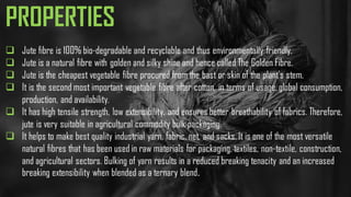 Jute Fiber | PPTX