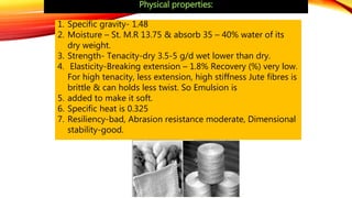 Jute manufacturing | PPTX