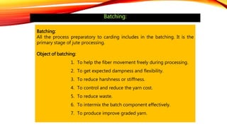 Jute manufacturing | PPTX