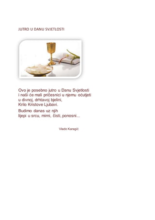 Jutro u Danu Svjetlosti | PDF