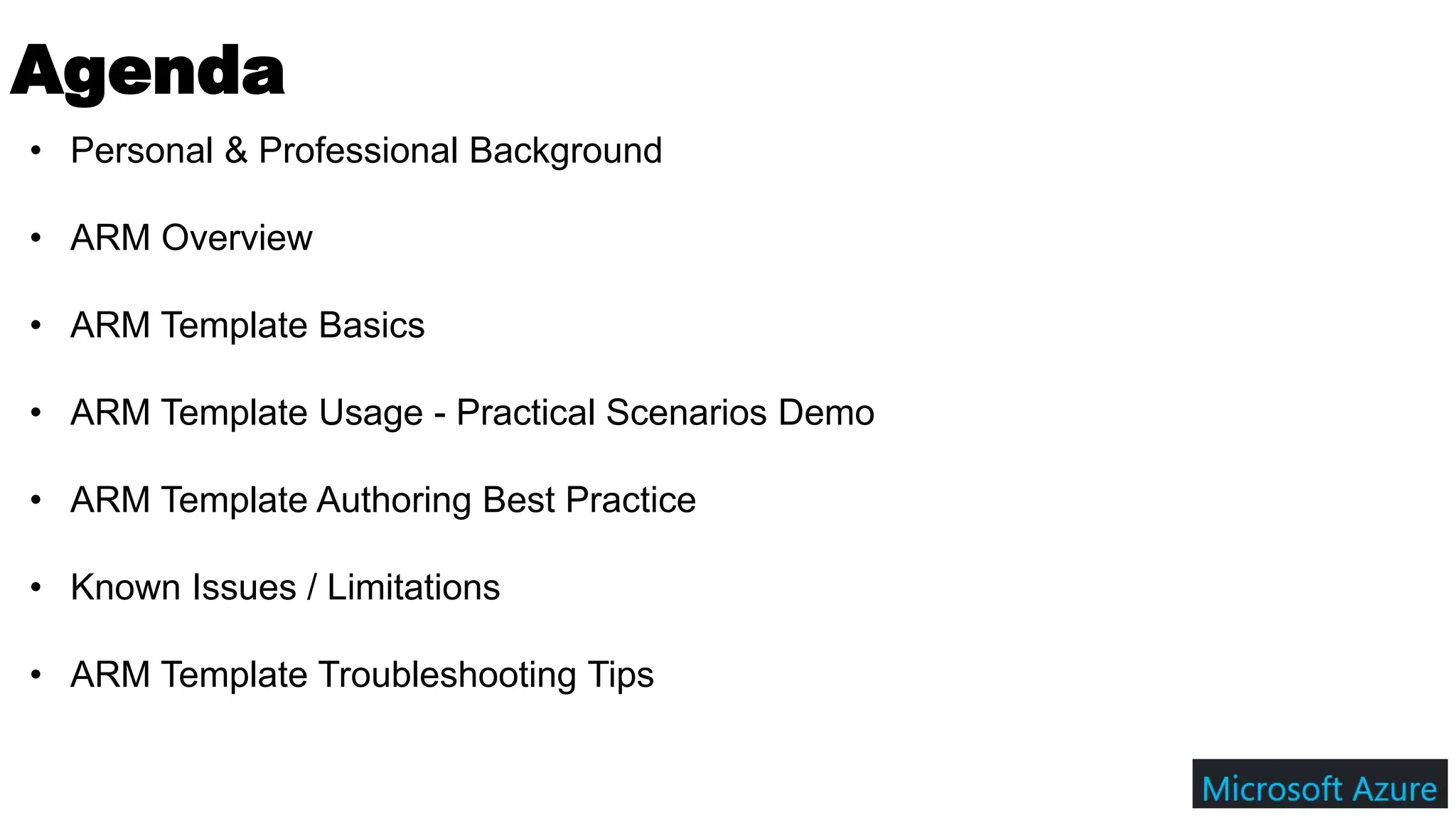 Azure Resource Manager Arm Template A Beginner Guide For Developers Ppt