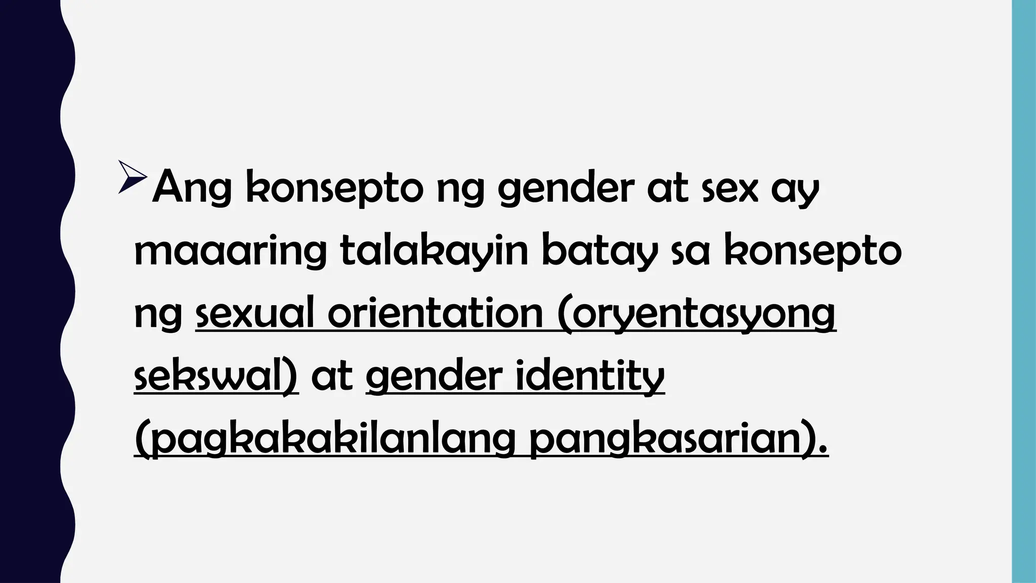 ARALING PANLIPUNAN - Grade 10: MGA URI NG KASARIAN (GENDER AND SEX).pptx