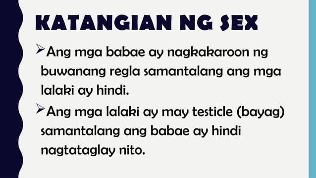 ARALING PANLIPUNAN - Grade 10: MGA URI NG KASARIAN (GENDER AND SEX).pptx