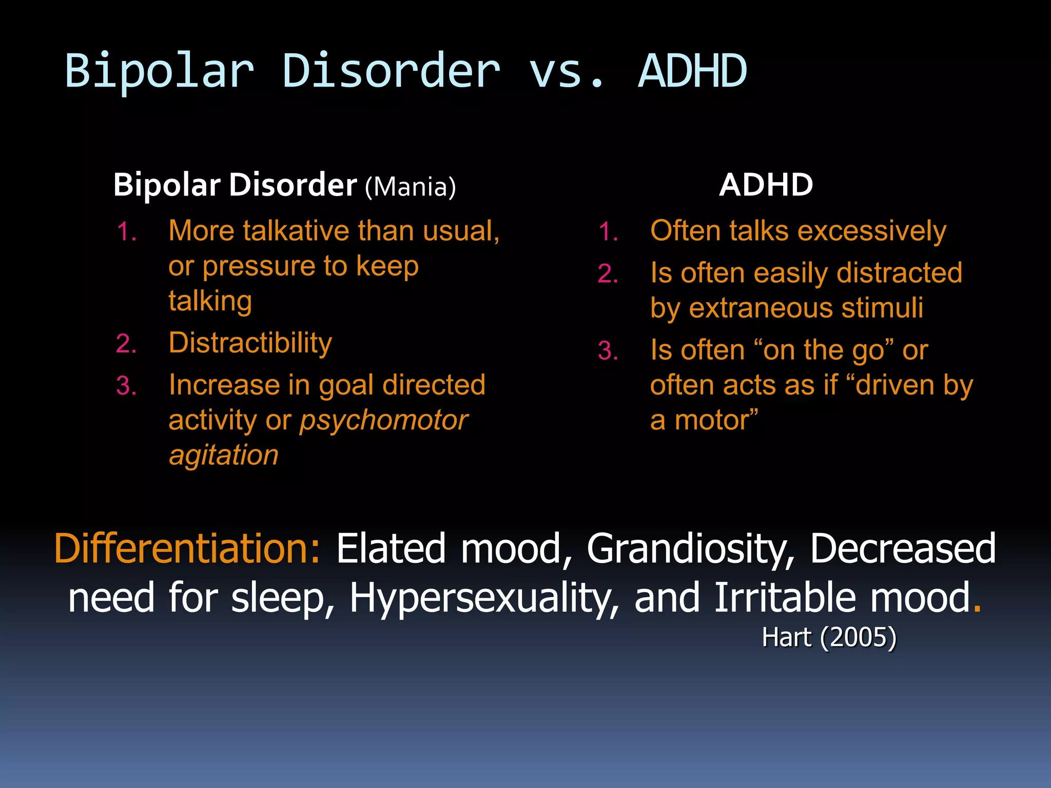 Juvenile bipolar disorder | PPTX