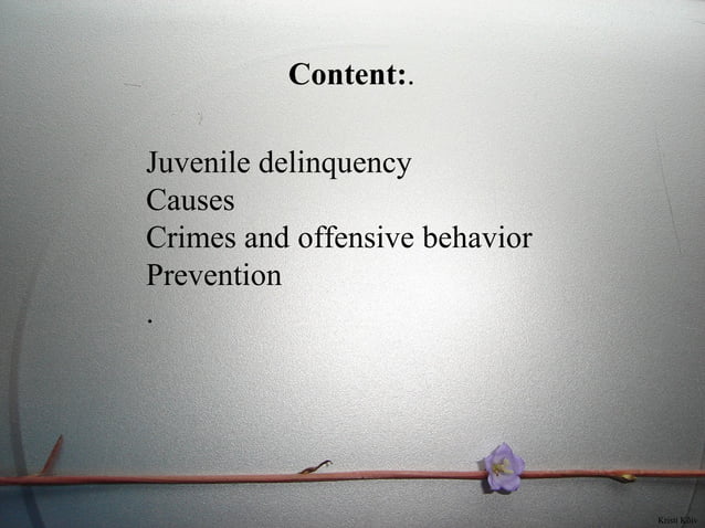 Juvenile Delinquency - Definition, Meaning, Examples, Crimes and ...