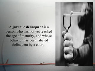 Juvenile Delinquency - Definition, Meaning, Examples, Crimes and offensive behavior, Prevention ...