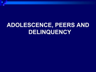 JUVENILE DELINQUENCY CAUSES AND STRUCTURE (Maridel Miralles).ppt