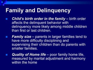 JUVENILE DELINQUENCY CAUSES AND STRUCTURE (Maridel Miralles).ppt