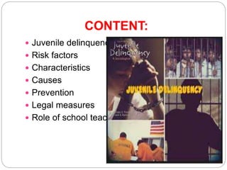 Causes Of Juvenile Delinquency