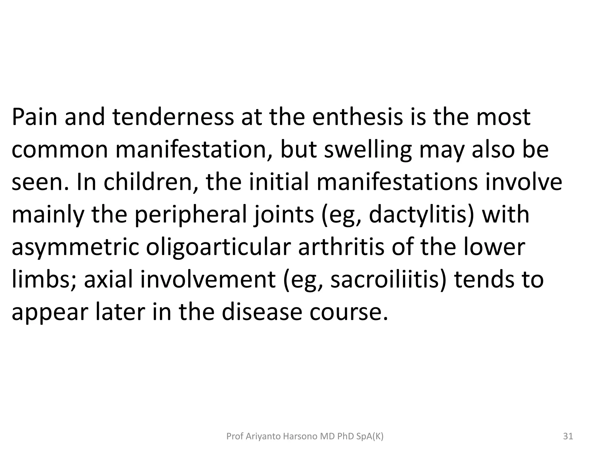 Juvenile idiopathic arthritis | PPTX