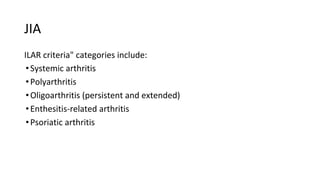 Juvenile idiopathic arthritis | PDF | Bone and Joint Conditions ...