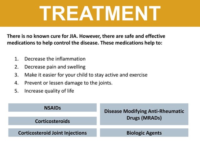 Juvenile idiopathic arthritis (JIA) | PPTX | Bone and Joint Conditions ...