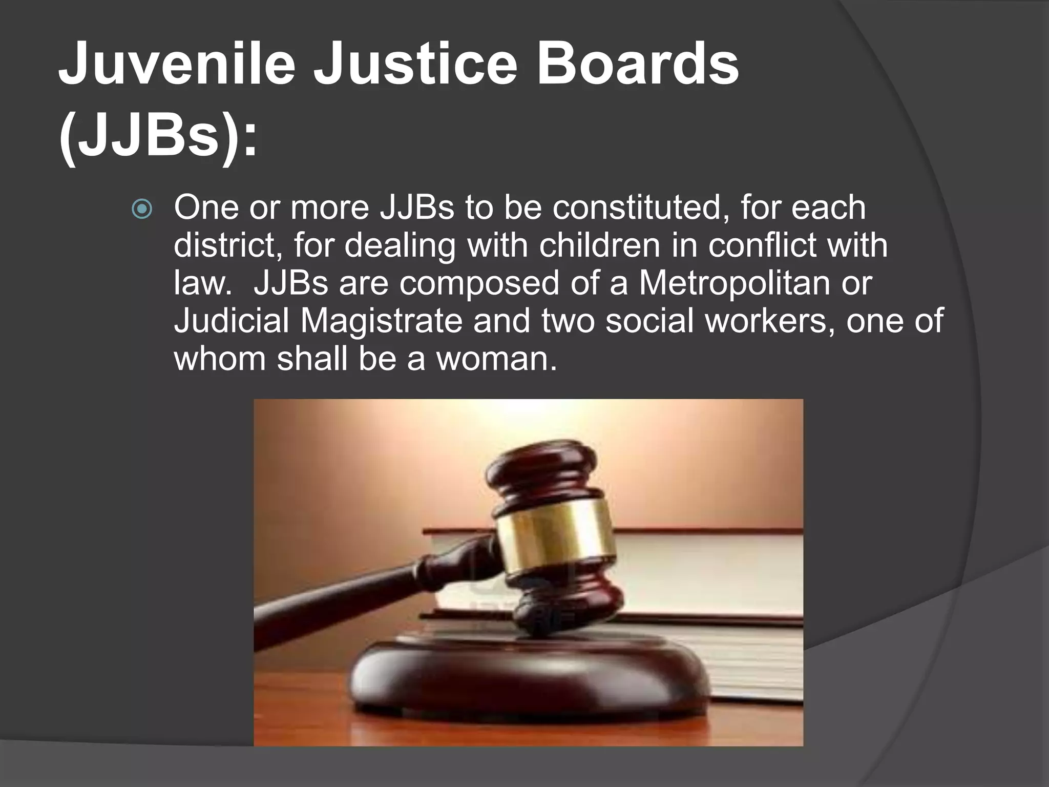 Juvenile justice | PPTX