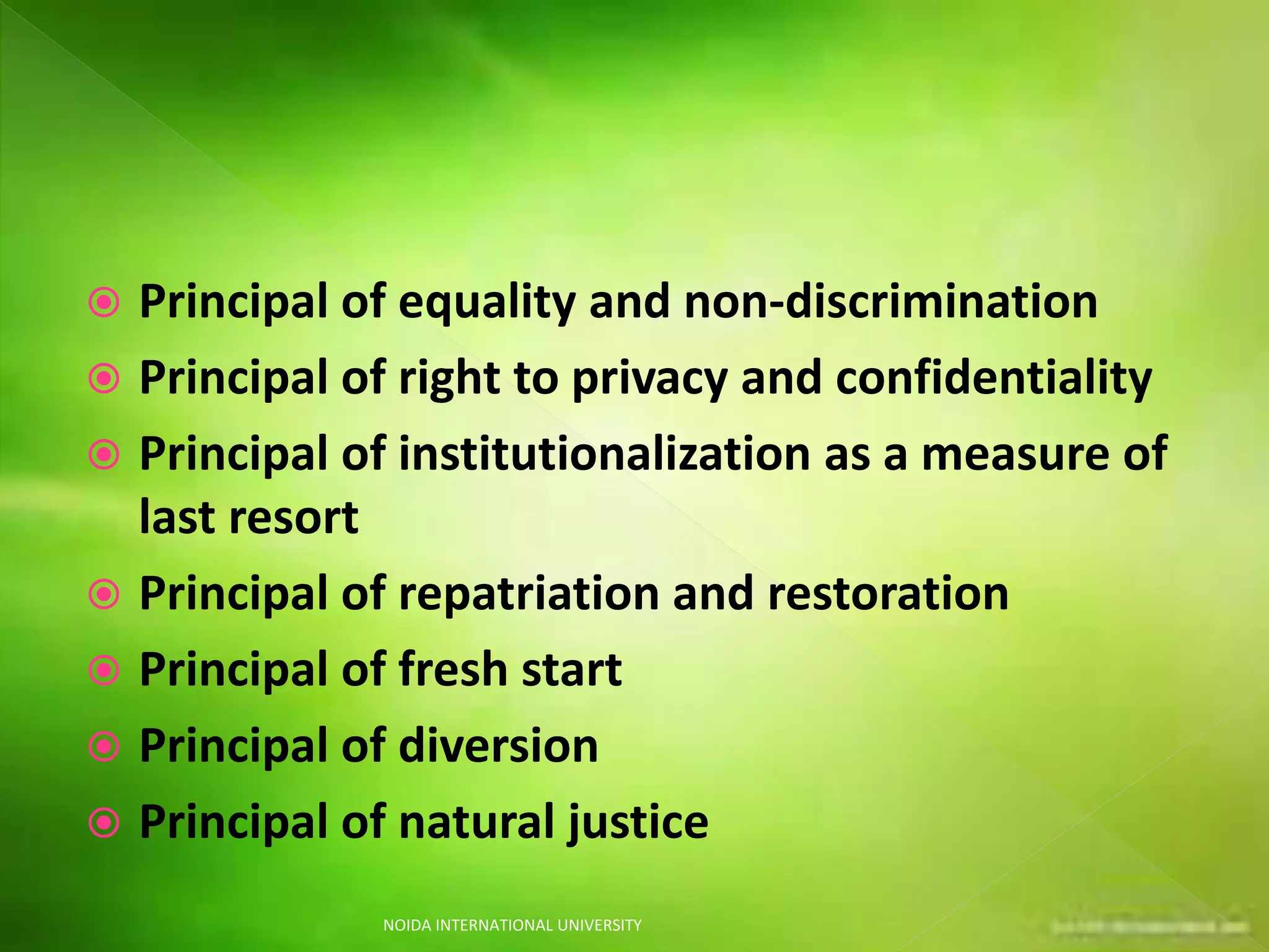 Juvenile Justice System Ppt