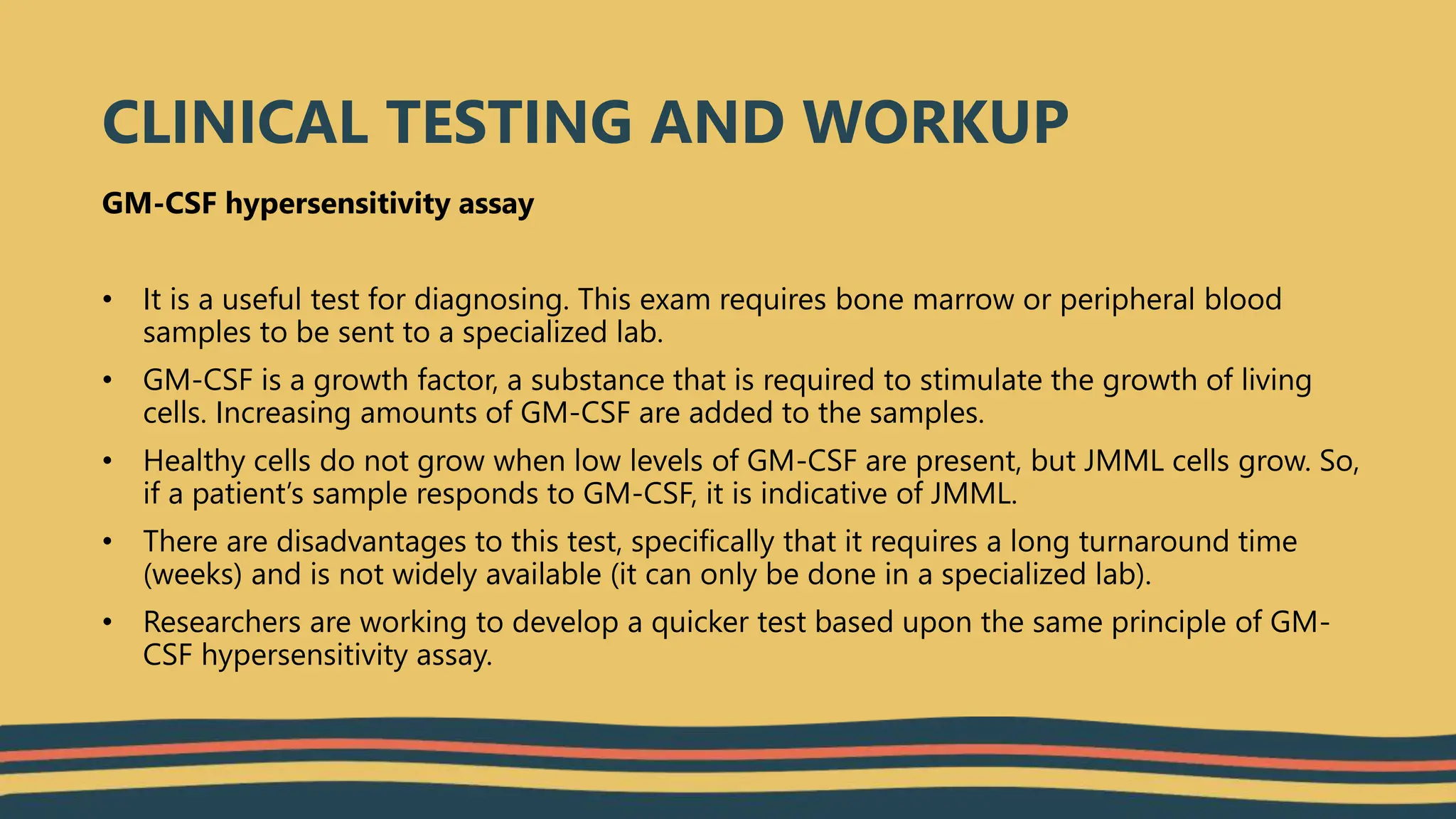 Juvenile Myelomonocytic Leukemia (JMML) | PPTX