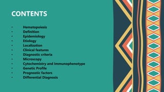 Juvenile Myelomonocytic Leukemia (JMML) | PPTX