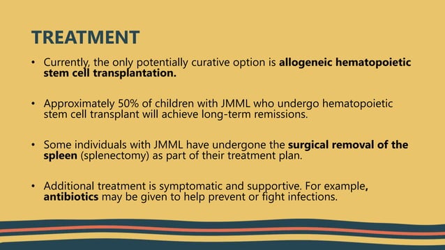 Juvenile Myelomonocytic Leukemia (JMML) | PPTX | Blood Disorders ...