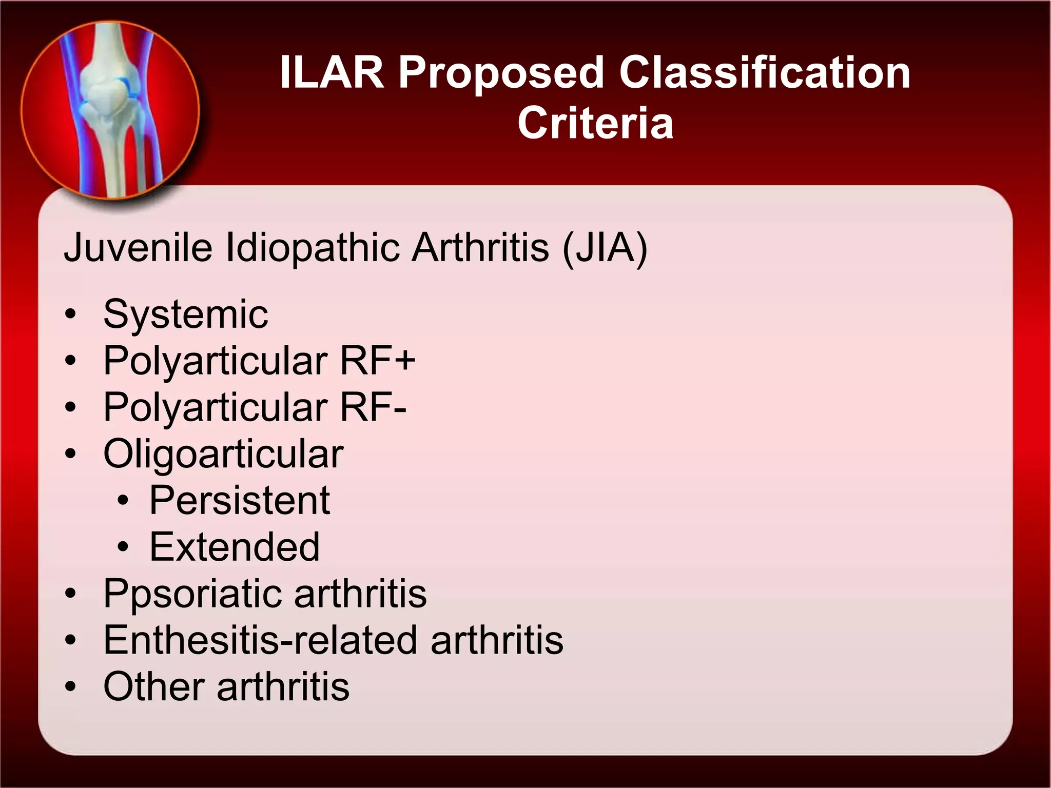 Juvenile+Rheumatoid+Arthritis+slides+ | PPT