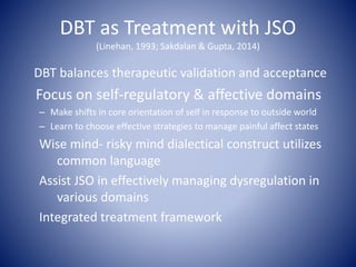 Juvenile Sexual Offender Program using DBT | PPT