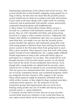 Juveniles Tried as Adults .docx