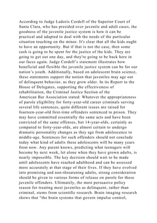 Juveniles Tried as Adults .docx