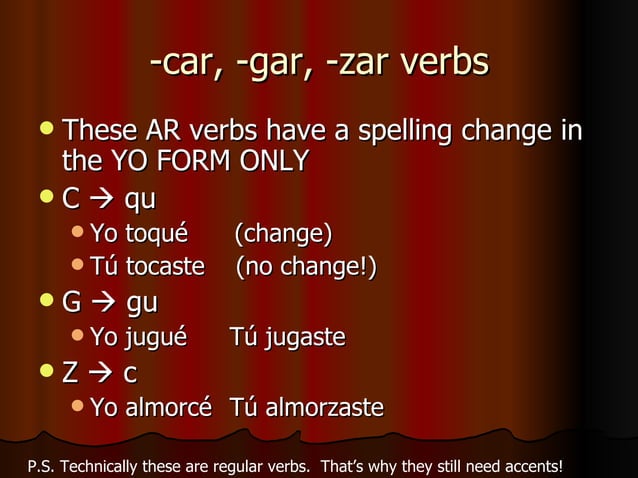 JUVI Preterite Notes | PPT