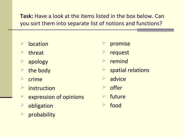Functional Grammar Ppt